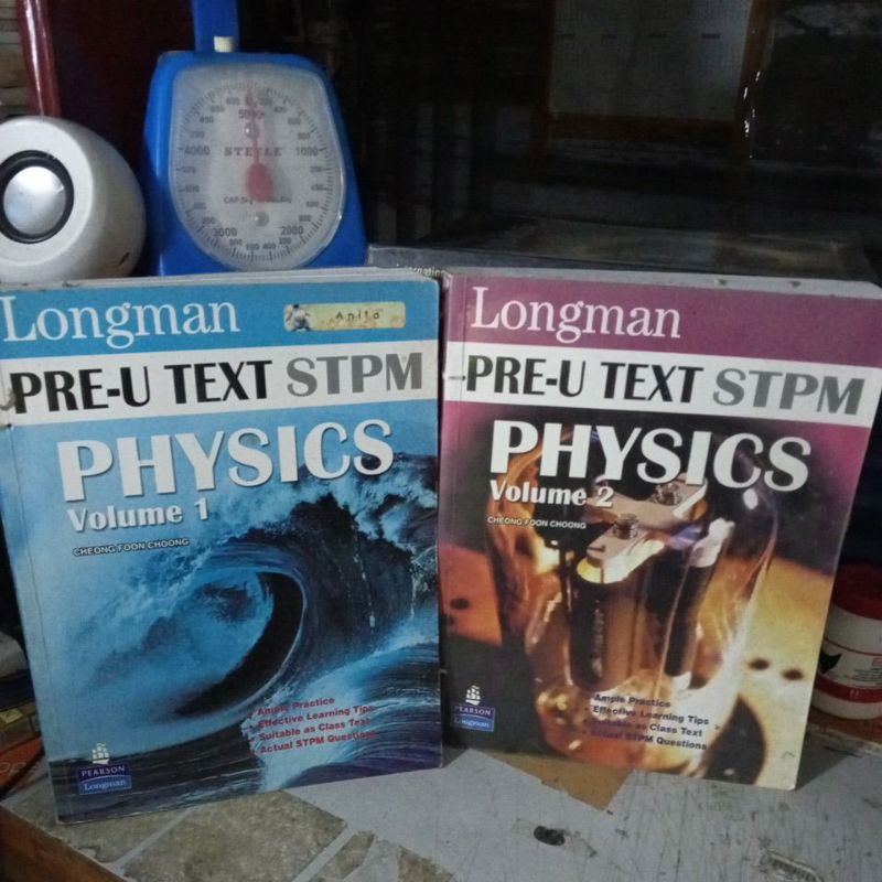 Jual BUKU LONGMAN PRE-U TEXT STPM PHYSICS VOLUME 1&2 | Shopee Indonesia