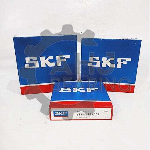 Jual Ball Bearing SKF 6314 2RS1/C3 6314 2RS C3 SKF Original 70x150x35 | Shopee Indonesia