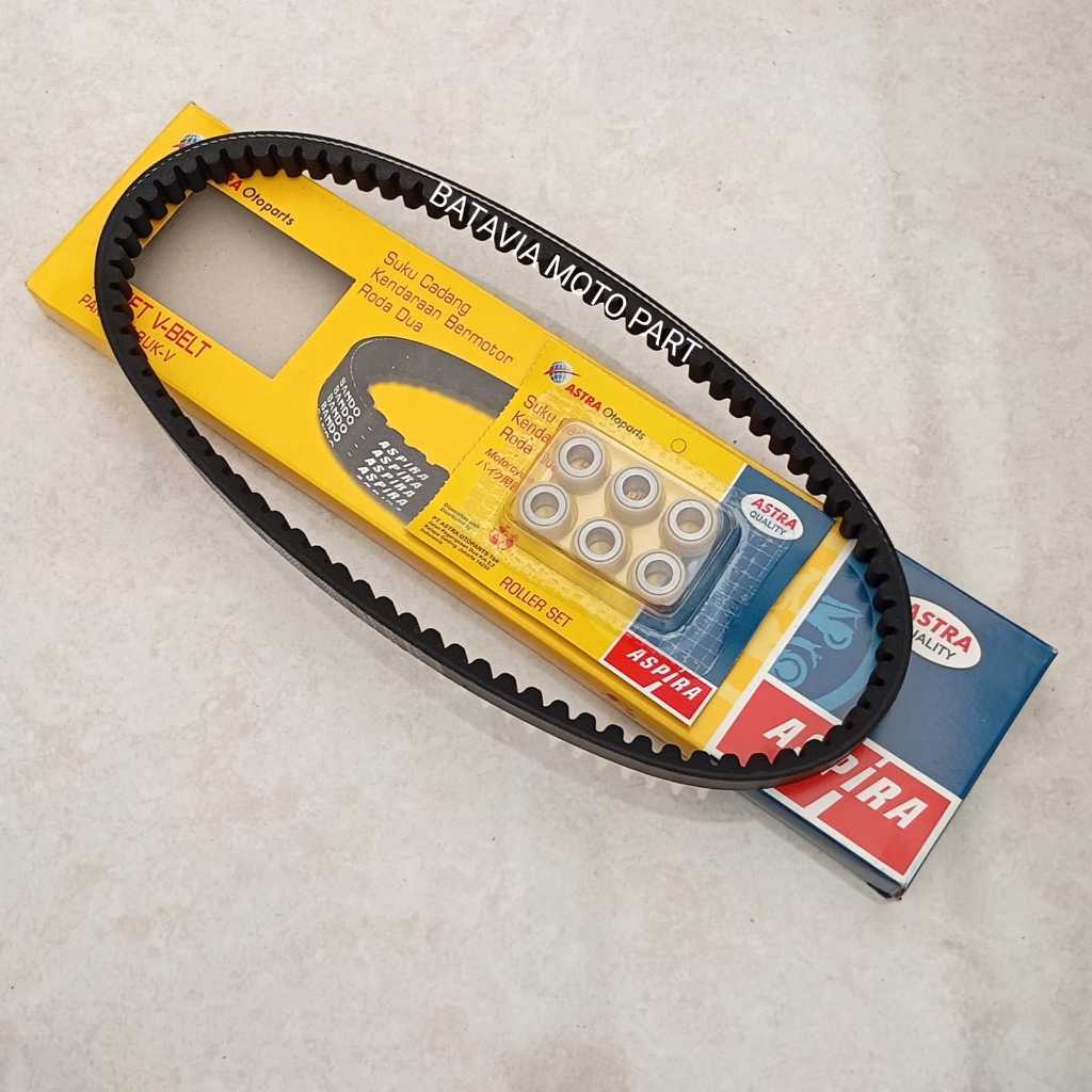 Jual PAKET VBELT ROLLER HONDA BEAT FI SCOOPY FI LAMA V-BELT BEAT ...