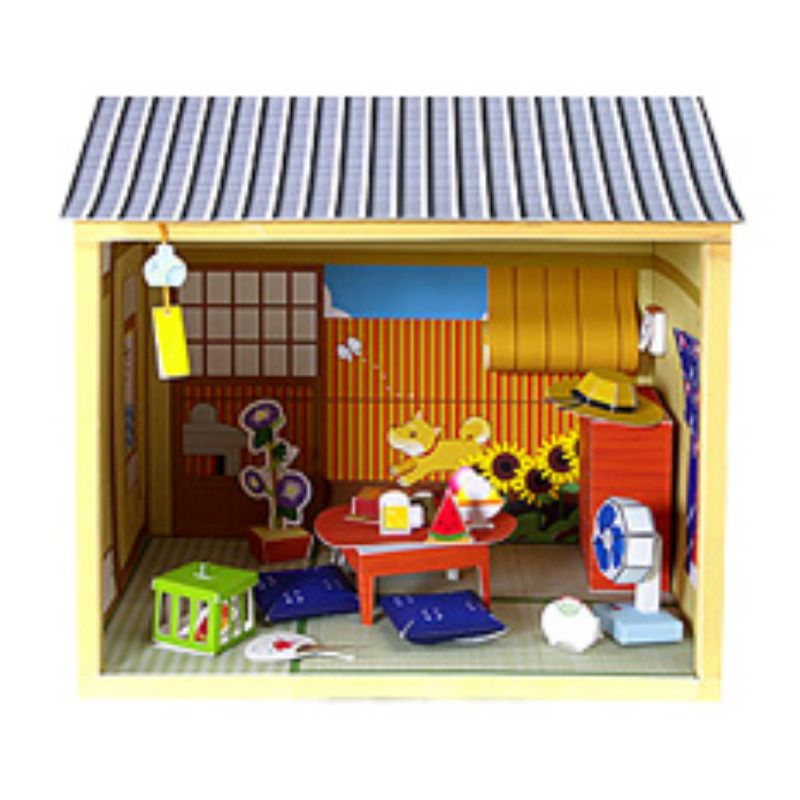 Jual Lembaran pola papercraft rumah jepang (PU-F) | Shopee Indonesia