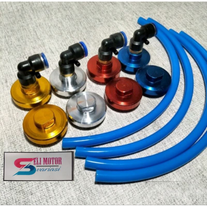 Jual Tutup Klep set Selang Hawa PNP Yamaha Mio Jupiter Vega Alumunium 1 ...