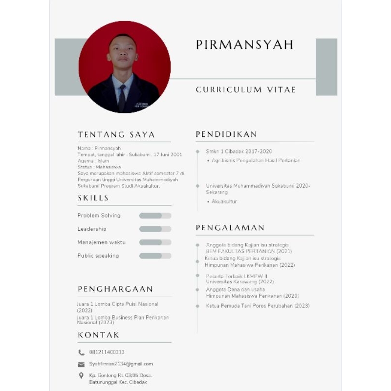 Jual jasa pembuatan cv | Shopee Indonesia