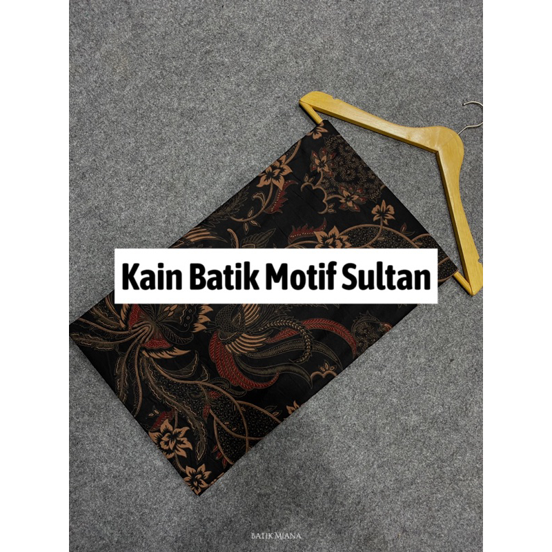 Jual Kain Batik Katun Solo Motif Sultan | Batik Miana | Shopee Indonesia