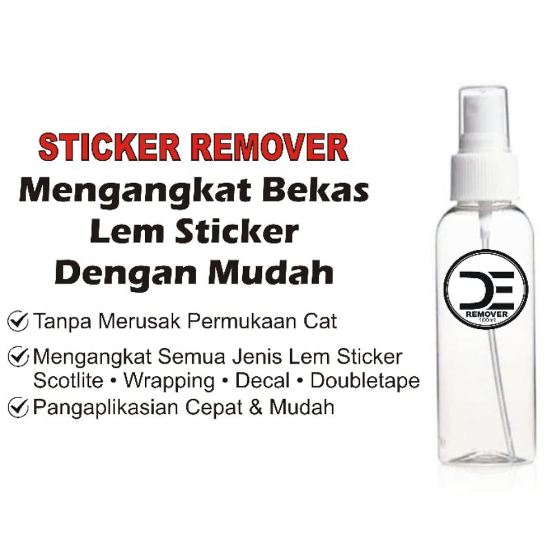 Jual Pembersih Bekas Lem Stiker, skotlite, decal, wrapping (STICKER ...