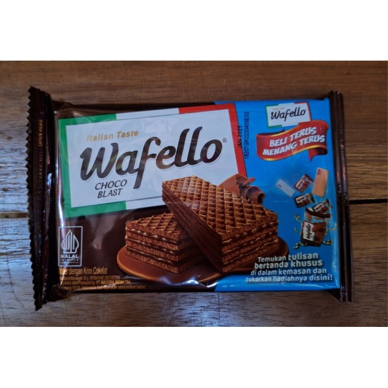 Jual Wafer Cokelat Wafello Choco Blast (10 pcs × 43g) | Shopee Indonesia