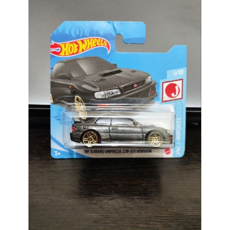 Jual Hot Wheels Reguler Short Card - 98 Subaru Impreza 22B-STi Version ...