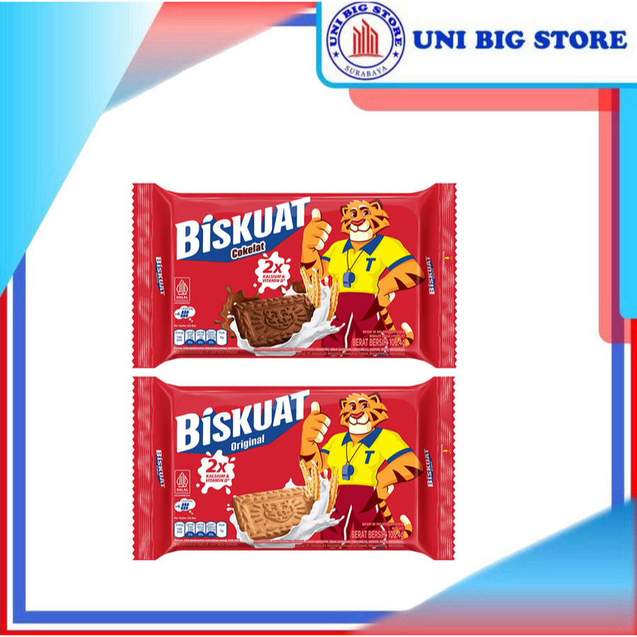 Jual Biskuat Energi Original - Chocolate 106 gr Biskuit Coklat | Shopee ...