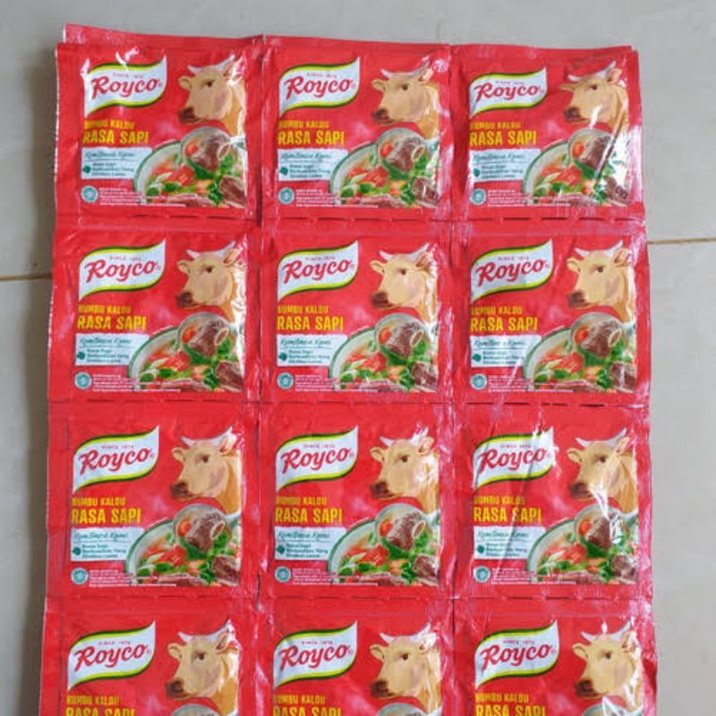 Jual Royco Sachet 36 pcs Beli 2 Renceng Free 1 Renceng Bumbu Kaldu ...
