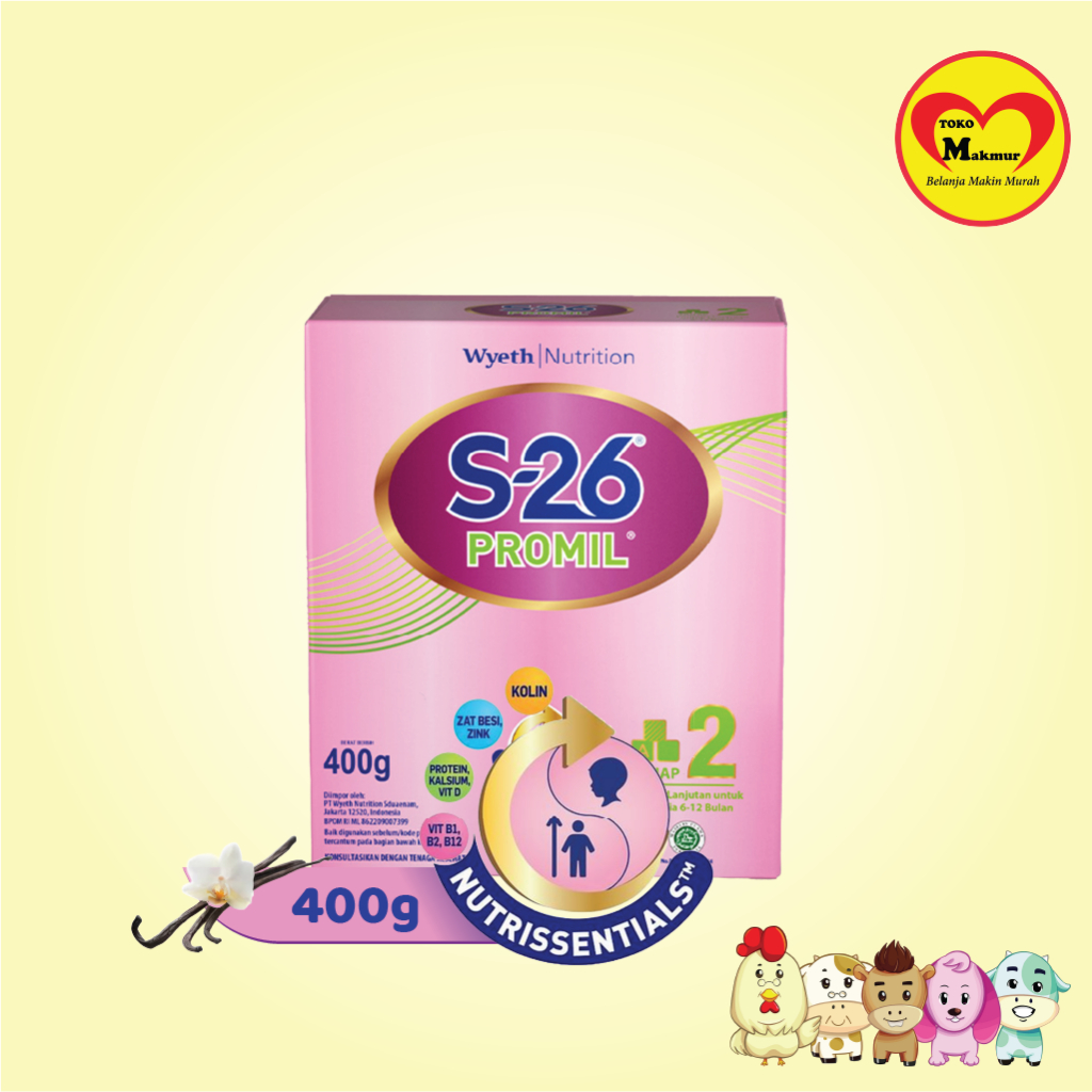 Jual S26 Promil Tahap 2 (6-12 bulan) 400gr / Toko Makmur Dukuh Kupang ...
