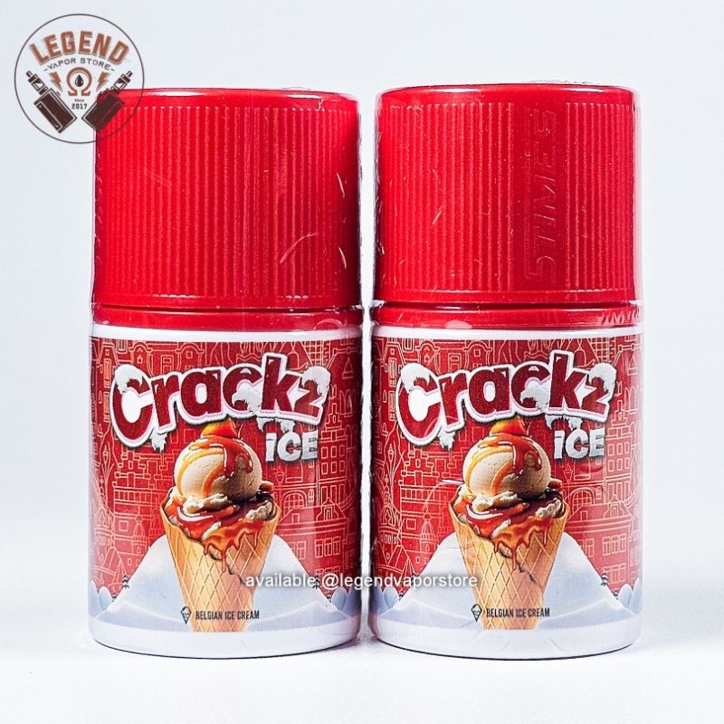 Jual FREEBASE - LIQUID CRACKZ ICE Belgian Ice Cream 60ML 3MG 6MG ...