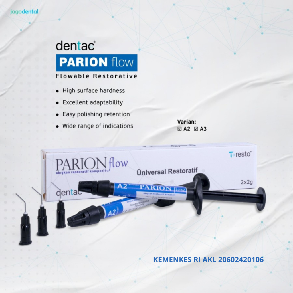 Jual DENTAL COMPOSIT FLOW / COMPOSITE FLOWABLE NANO HYBRIDE LIGHT CURE ...