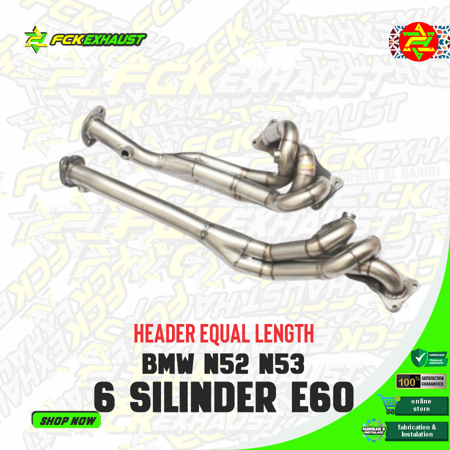 Jual FCK Header N52 N53 BMW E60 E63 E65 Knalpot Mobil | Shopee Indonesia