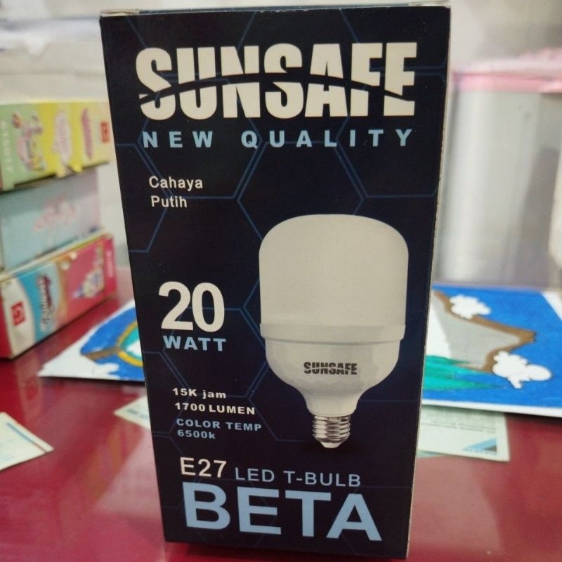 Jual Lampu LED Sunsafe BETA 20 Watt/ Lampu LED Awet, Terang dan Hemat ...