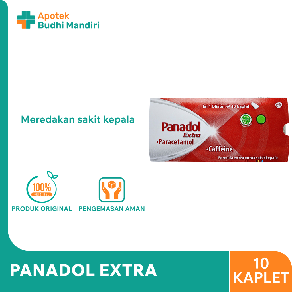 Jual Panadol Extra Merah (1 Strip) - Meringankan Sakit Kepala & Sakit ...