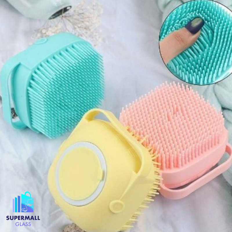 Jual Supermall Glass COD Spons Mandi Shower Brush / Sikat Mandi Silikon ...