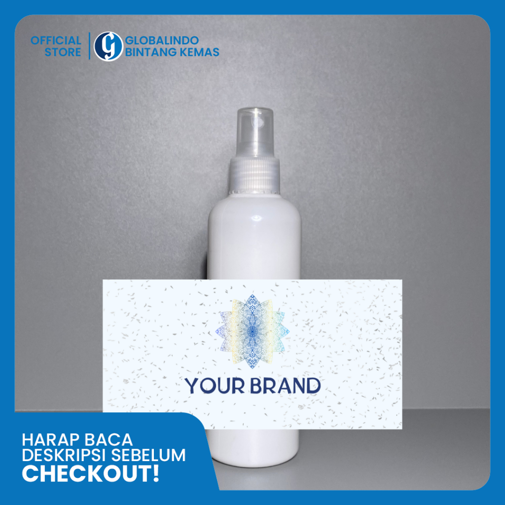 Jual Cetak Label Skincare | Stiker Botol Spray Skincare | Botol Spray ...