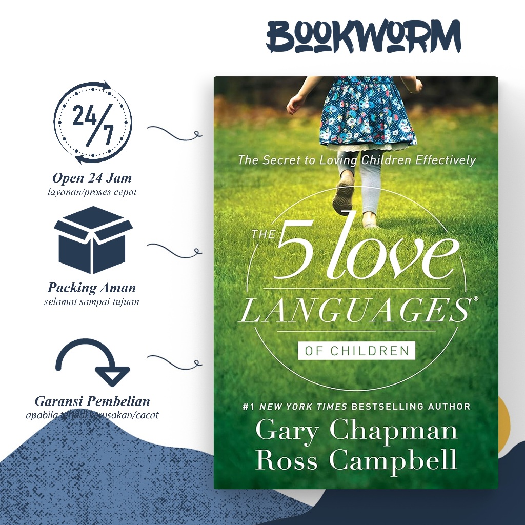 Jual The 5 Love Languages of Children by Gary Chapman (English ...