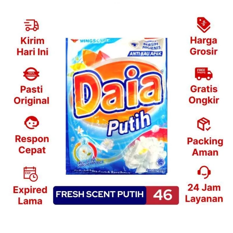 Jual Daia Putih dengan BRIGHT-COLOR TECH 5X LEBIH WANGI 2X PERFUME ...
