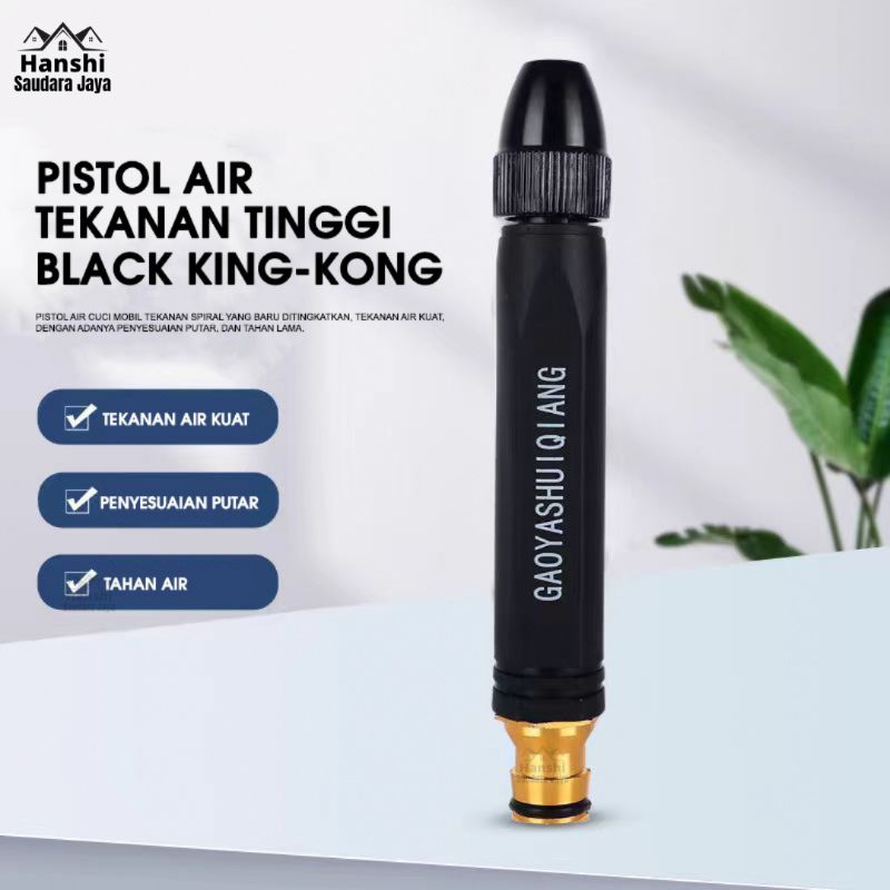 Jual Kepala Semprotan Air Cuci Mobil Motor Tanpa Listrik High Pressure ...