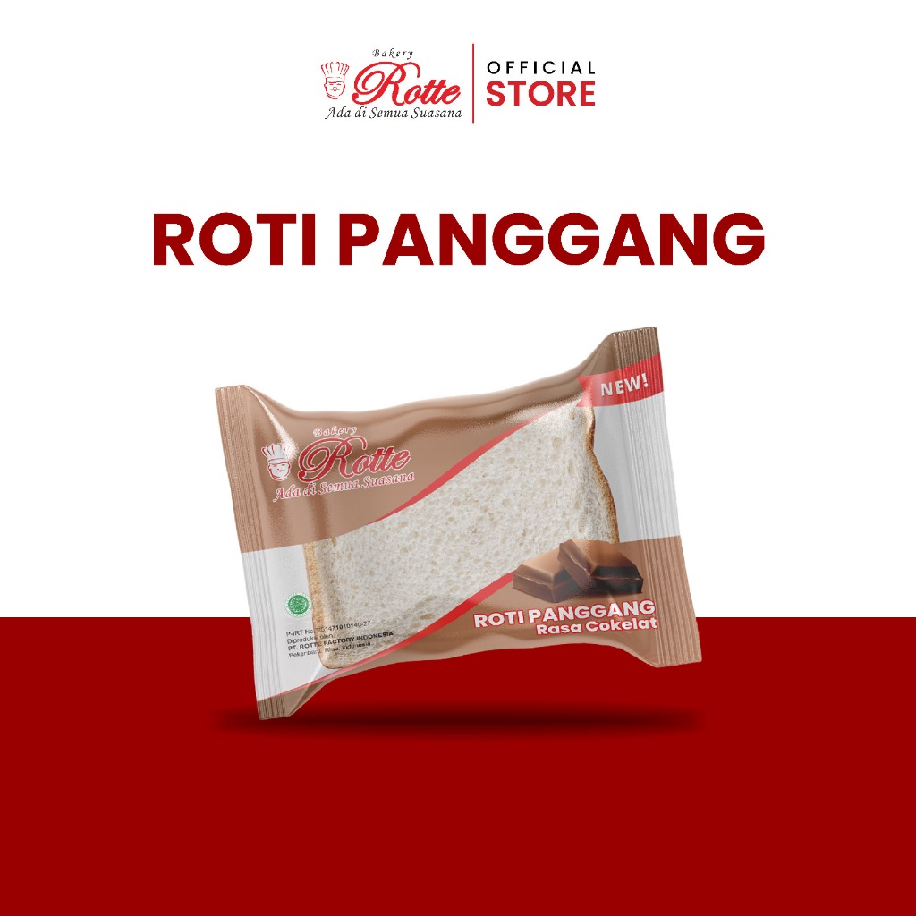 Jual Roti Panggang Sandwich Rasa Coklat Pekanbaru Ukuran 50 Gram ...
