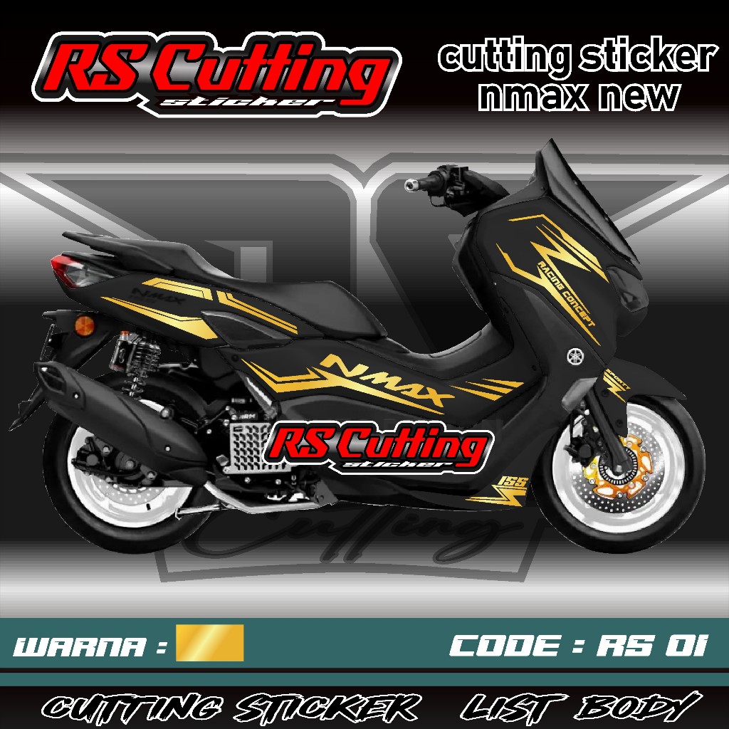 Jual Stiker Nmax New Aksesoris Motor Yamaha Nmax New 2020 2021 Skotlet ...