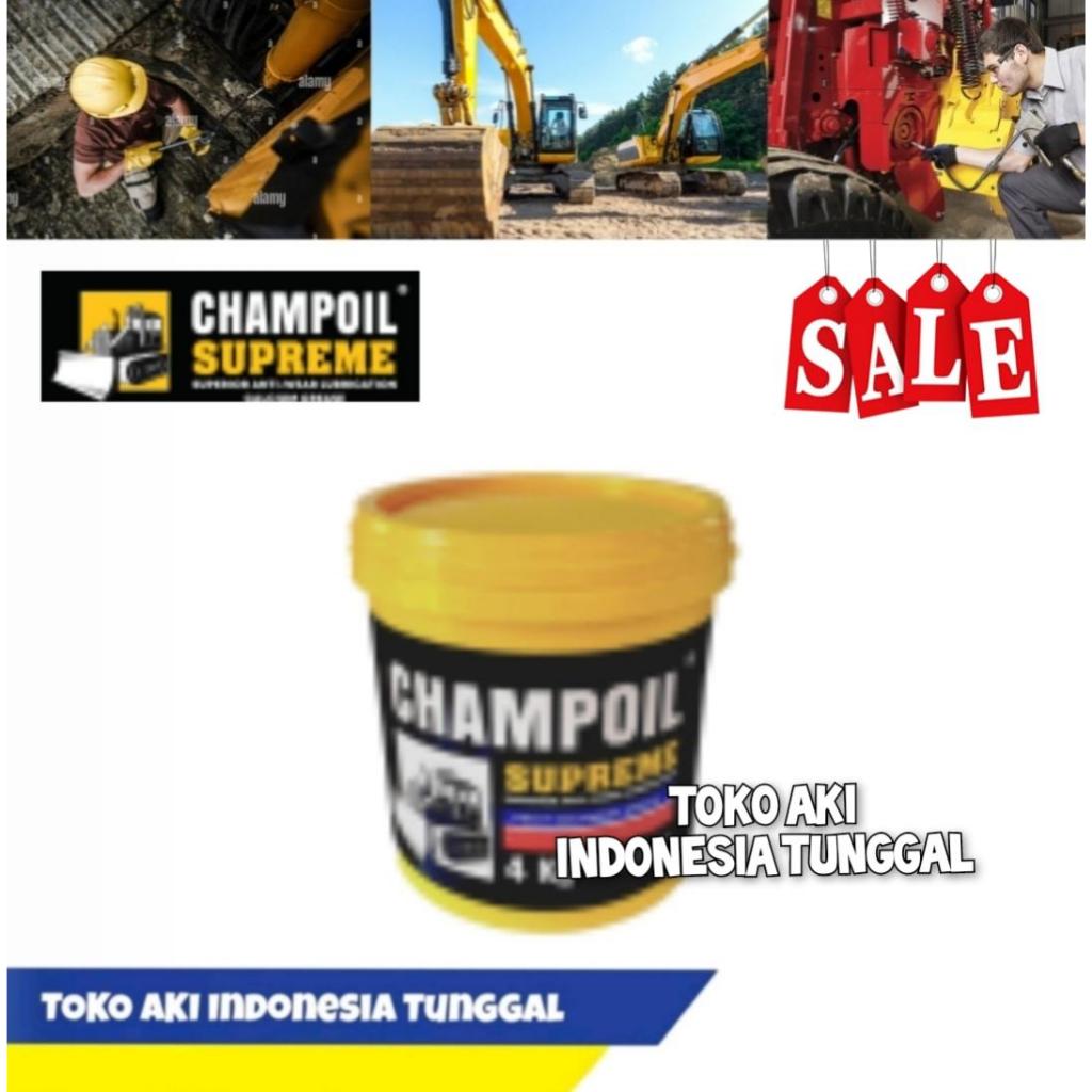 Jual GEMUK CHAMPOIL SUPREME CHASIS GREASE 200F MP PAIL 15 KG | Shopee ...