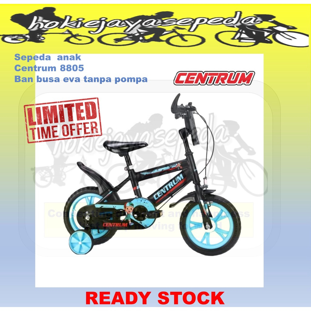 Jual Sepeda anak BMX 12"CENTRUM 8805 ban busa EVA type boy (anak usia 2 ...