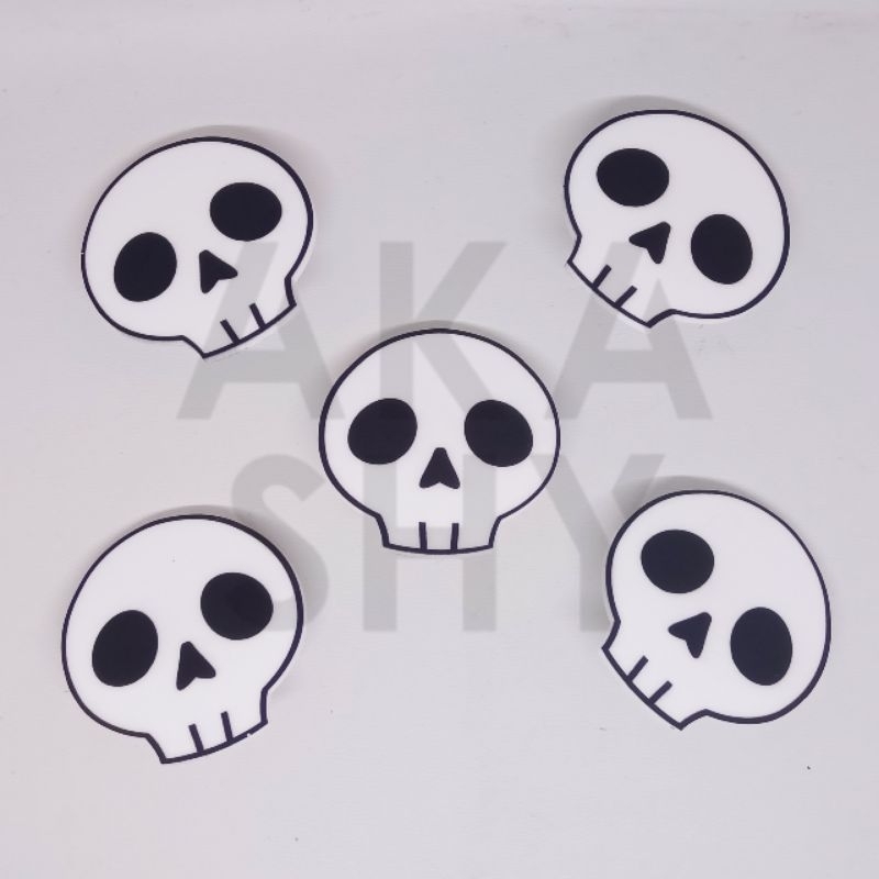 Jual Pin Tengkorak/Bross Tengkorak Amu Wee Webtoon | Shopee Indonesia