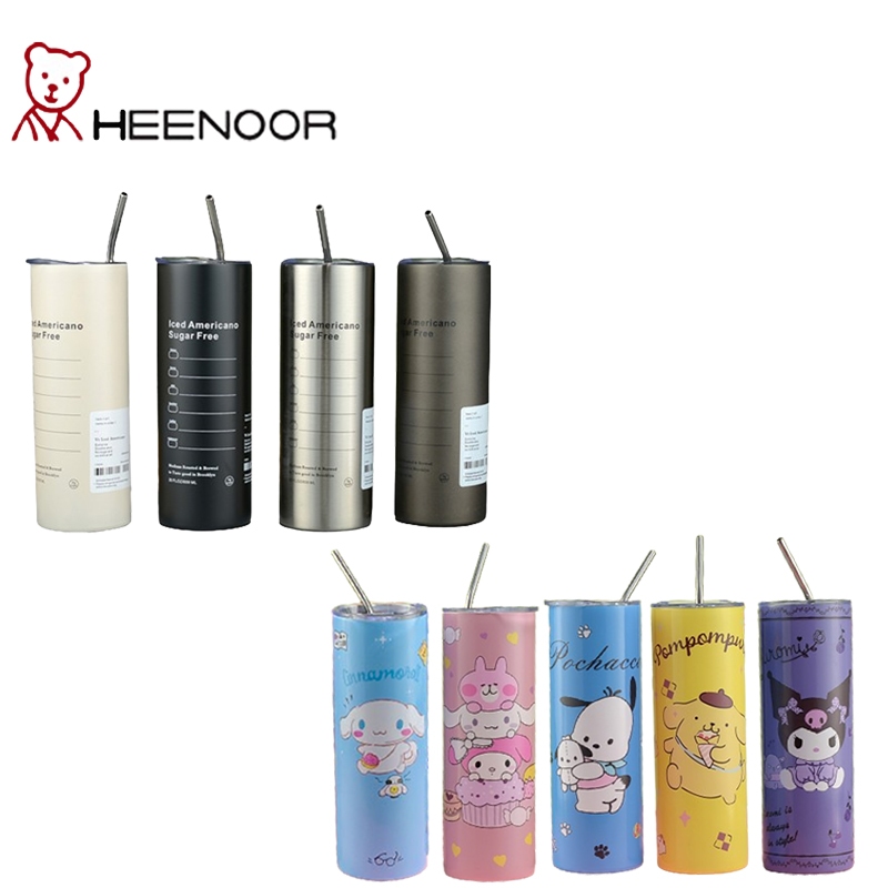 Jual Heenoor Tumbler Mug Termos Coffee & Tea Aesthetic Casual dan Karakter Sanrio Stainless ...