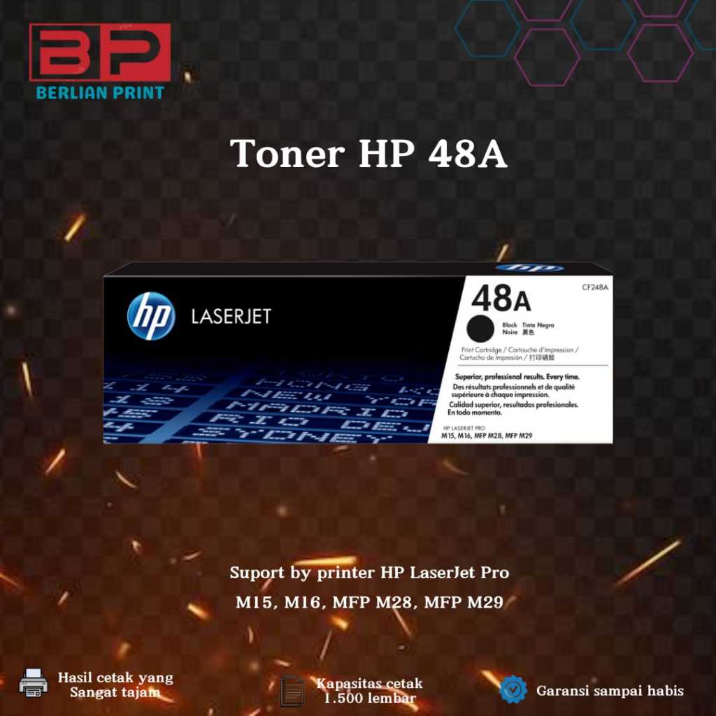 Jual TONER HP LASERJET 48A (CF248A) | Shopee Indonesia