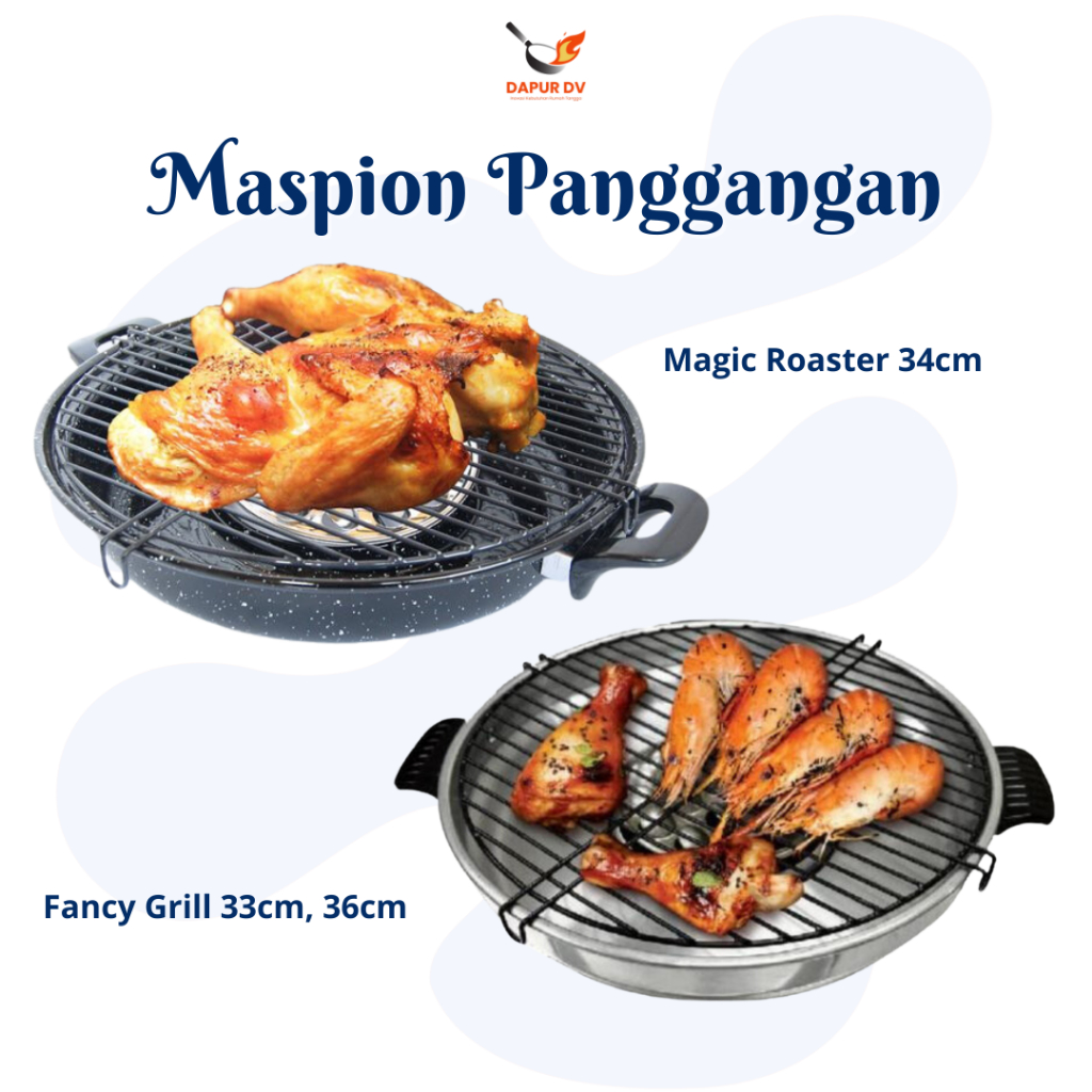 Jual Maspion Panggangan Fancy Grill , Magic Roaster 34cm | Alat ...