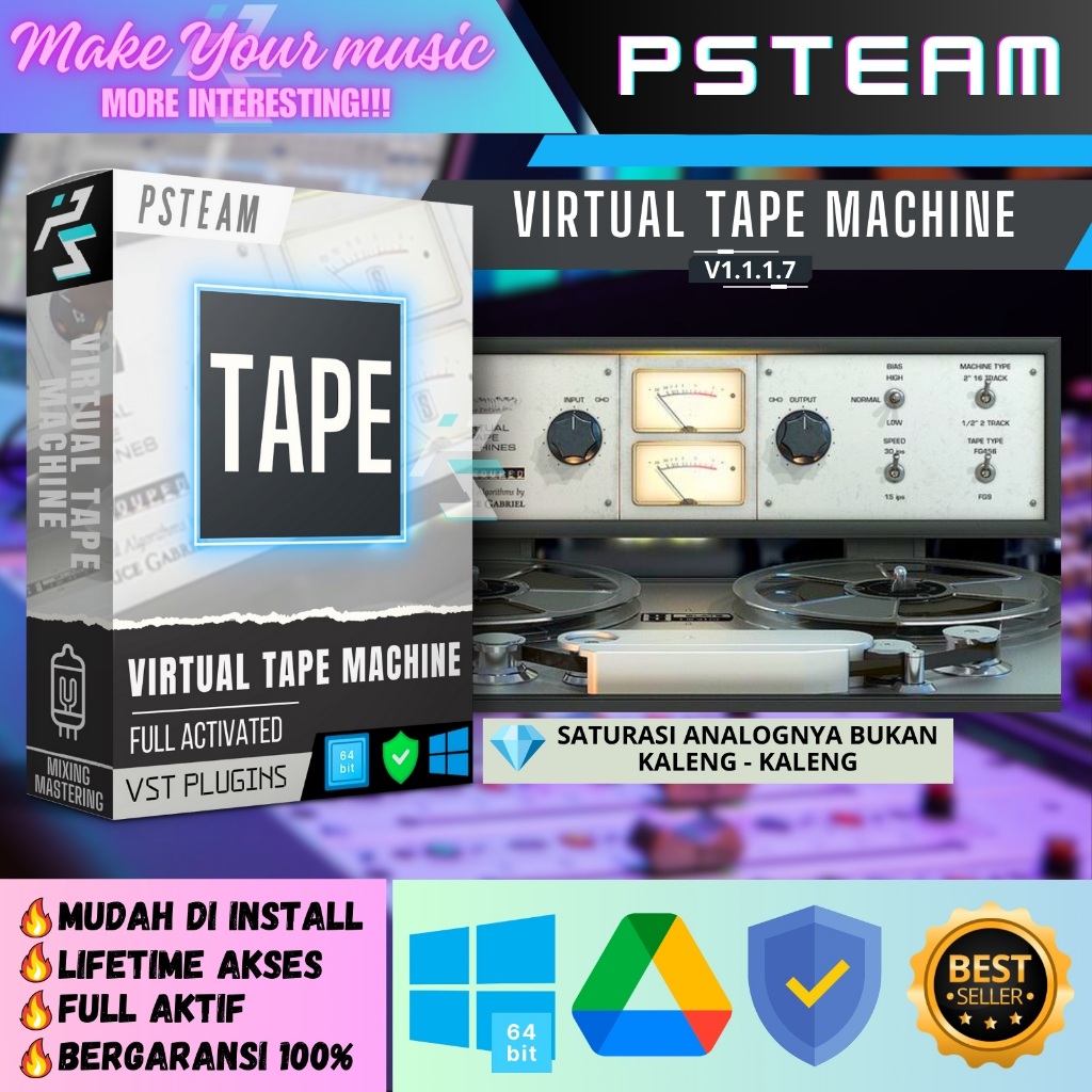 Jual SD - VIRTUAL TAPE MACHINE v1.1.17.2 [ FULL VERSION | FULL ...