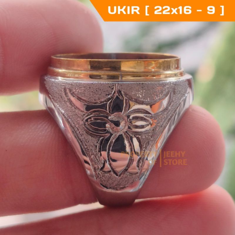Jual RING CINCIN MONEL SUPER GRAFIR UKIR | Shopee Indonesia