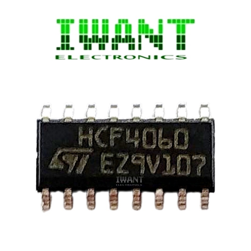 Jual 4060 SMD HCF4060 HEF4060BT IC CD4060 SMD ST ORIGINAL | Shopee ...