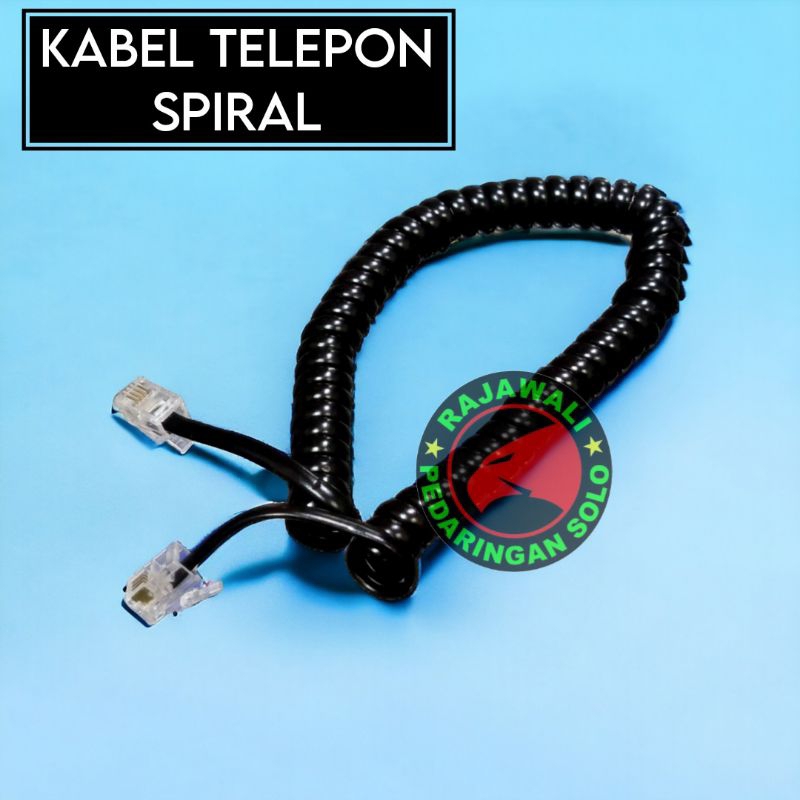 Jual KABEL TELEPON SPIRAL | Shopee Indonesia