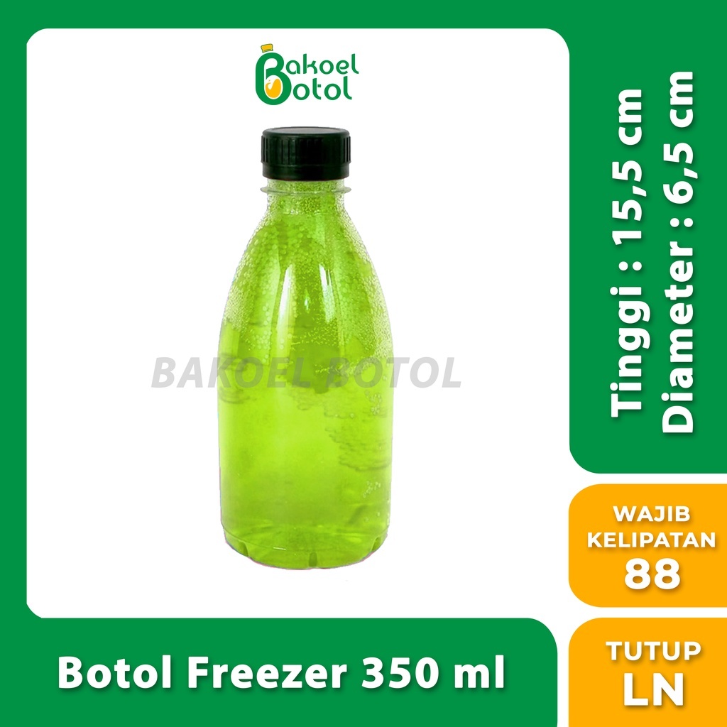 Jual botol freezer 350 ml LN tebal / botol mini / botol viral / botol ...