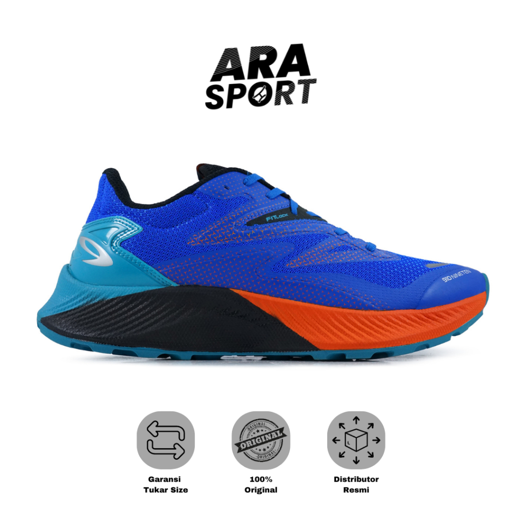 Jual SEPATU TRAIL RUNNING 910 ORIGINAL YUZA FERAL - NAVY/ORANGE/TOSCA ...