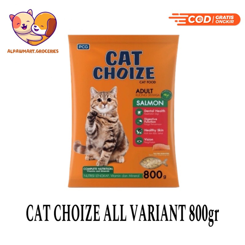 Jual CAT CHOIZE ADULT TUNA SALMON - Makanan Pakan Premium Kucing Kering ...