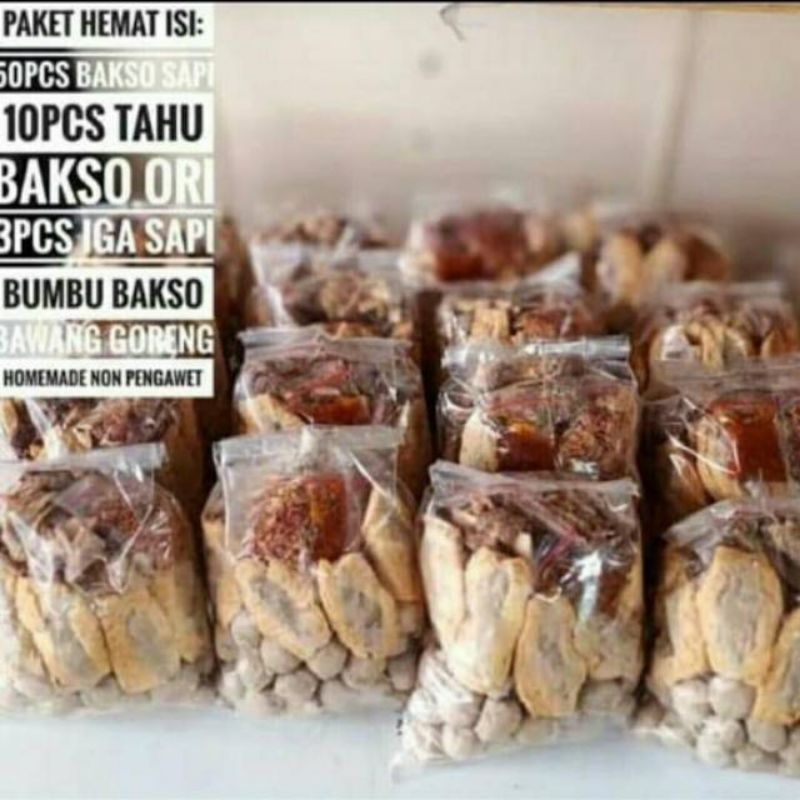 Jual Paket Bakso Lengkap | Shopee Indonesia
