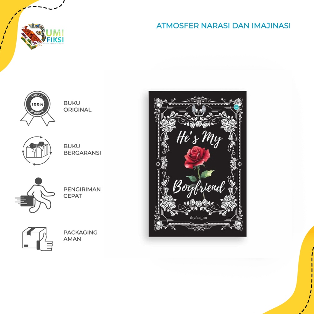 Jual GAJIAN SALE Buku Novel Hes My Boyfriend Thyfa Bumifiksi ART V9U7 ...