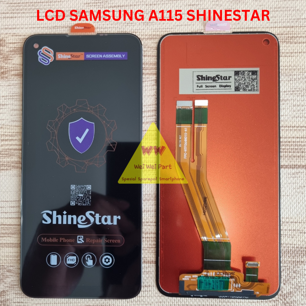 Jual Shinestar ~ LCD Touchscreen Samsung A115/M115/Galaxy A11/M11 Black ...