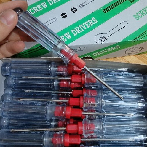 Jual Obeng Bolak Balik 2 Way Screwdriver Kecil Sedang Besar Multifungsi ...