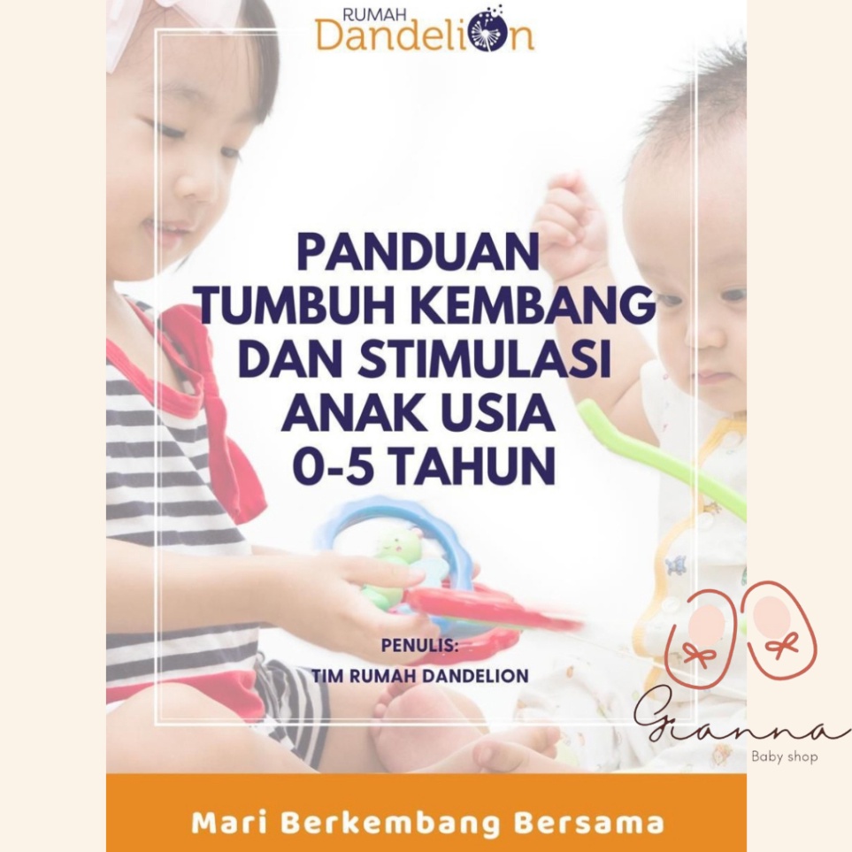 Jual Panduan Tumbuh Kembang dan Stimulasi Anak Usia 5 Tahun by Rumah Dandelion READY ART D8P5 ...
