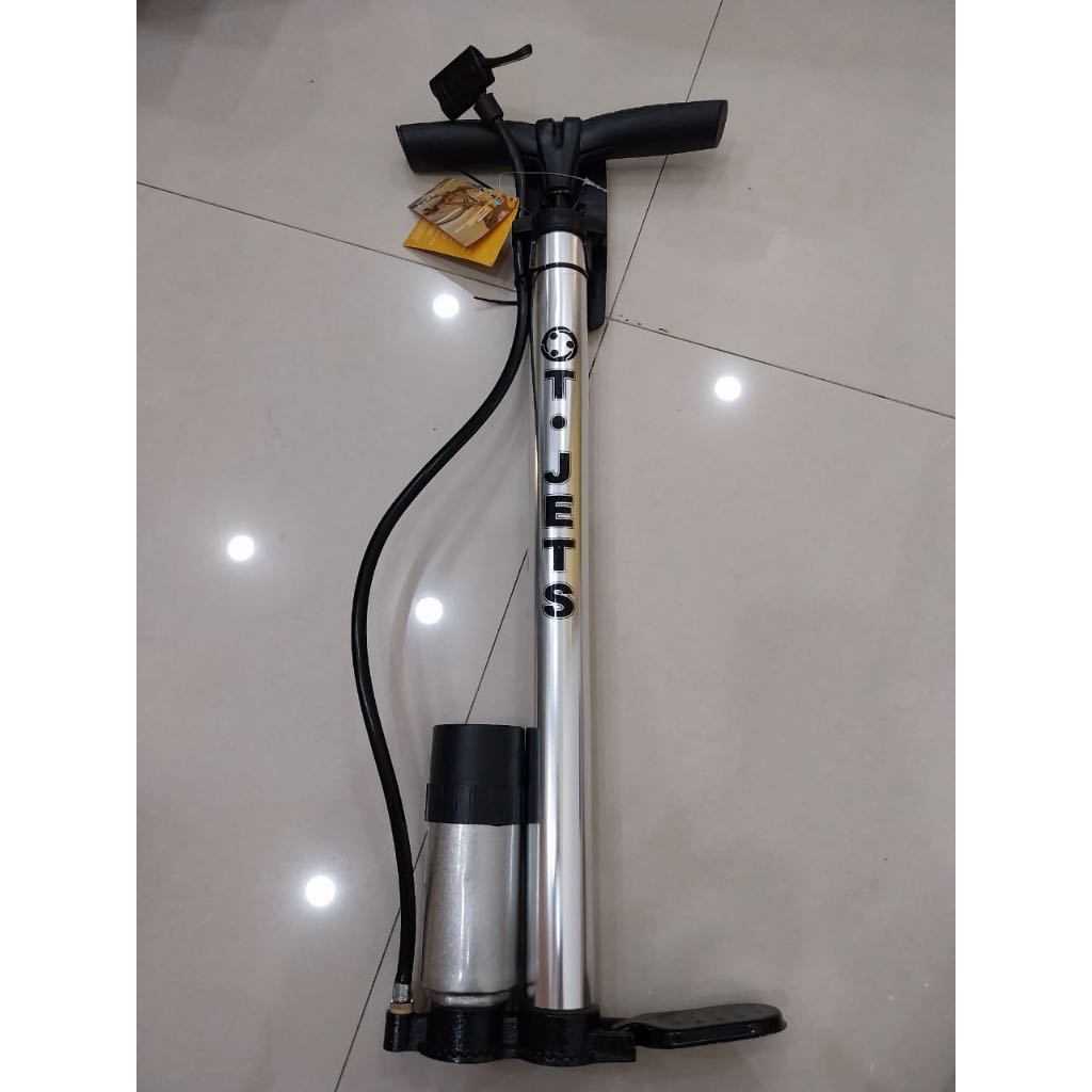 Jual Pompa sepeda motor T. JETS Tabung pompa 2 lubang sepeda | Shopee ...