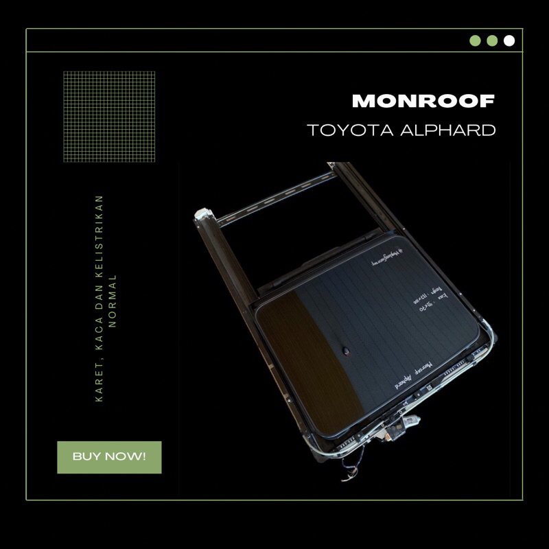 Jual Monroof Toyota Lexus Alphard | Shopee Indonesia