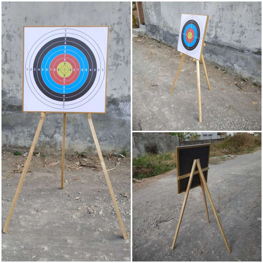 Jual STAND + TARGET OLAHRAGA PANAHAN | STAND + BANTALAN | TINGGI 120 cm ...