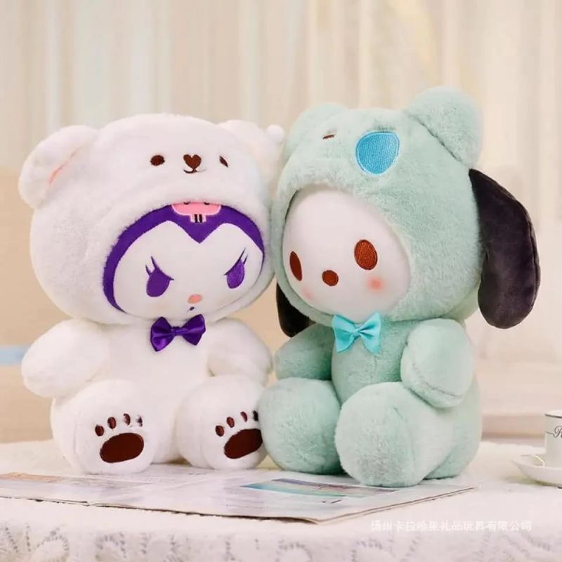 Jual Boneka Sanrio Boneka Cinnamoroll Pochacco Kuromi 22cm Bahan Plush ...