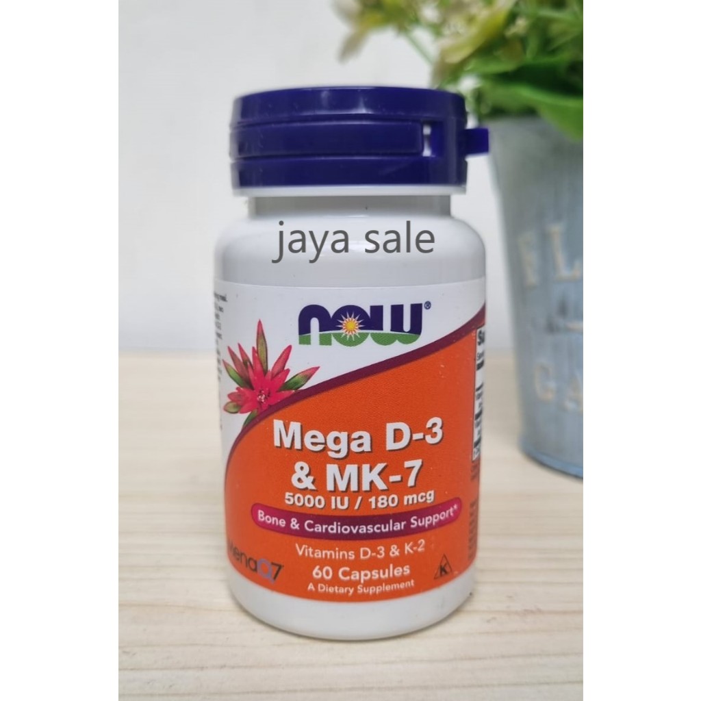Jual Now Mega D3 MK7 5000IU | Shopee Indonesia