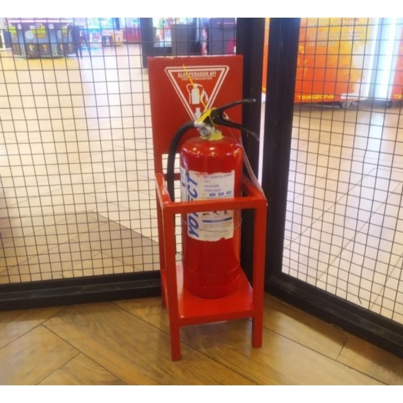 Jual tempat dudukan apar 6 s/d 9 kg + sticket + kaki karet | Shopee ...