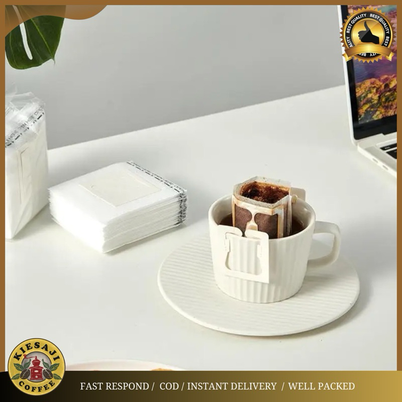 Jual Kertas Penyaring Kopi Drip Bag Cafe Paper Filter Coffee Dripper ...